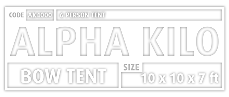 Alpha Kilo 4000 Tent » Bushtec Adventure