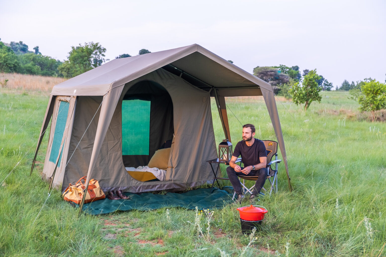 Delta Zulu Chalet Tent Combo Package » Bushtec Adventure